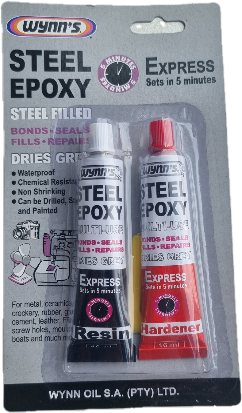 Taurus Wynn"s 5 Minute Steel Epoxy 35g – Namib Camper's